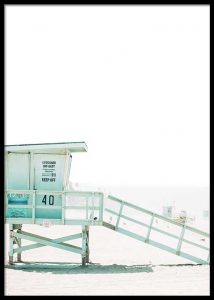 BEACH LIFEGUARD POSTER – Postersprints